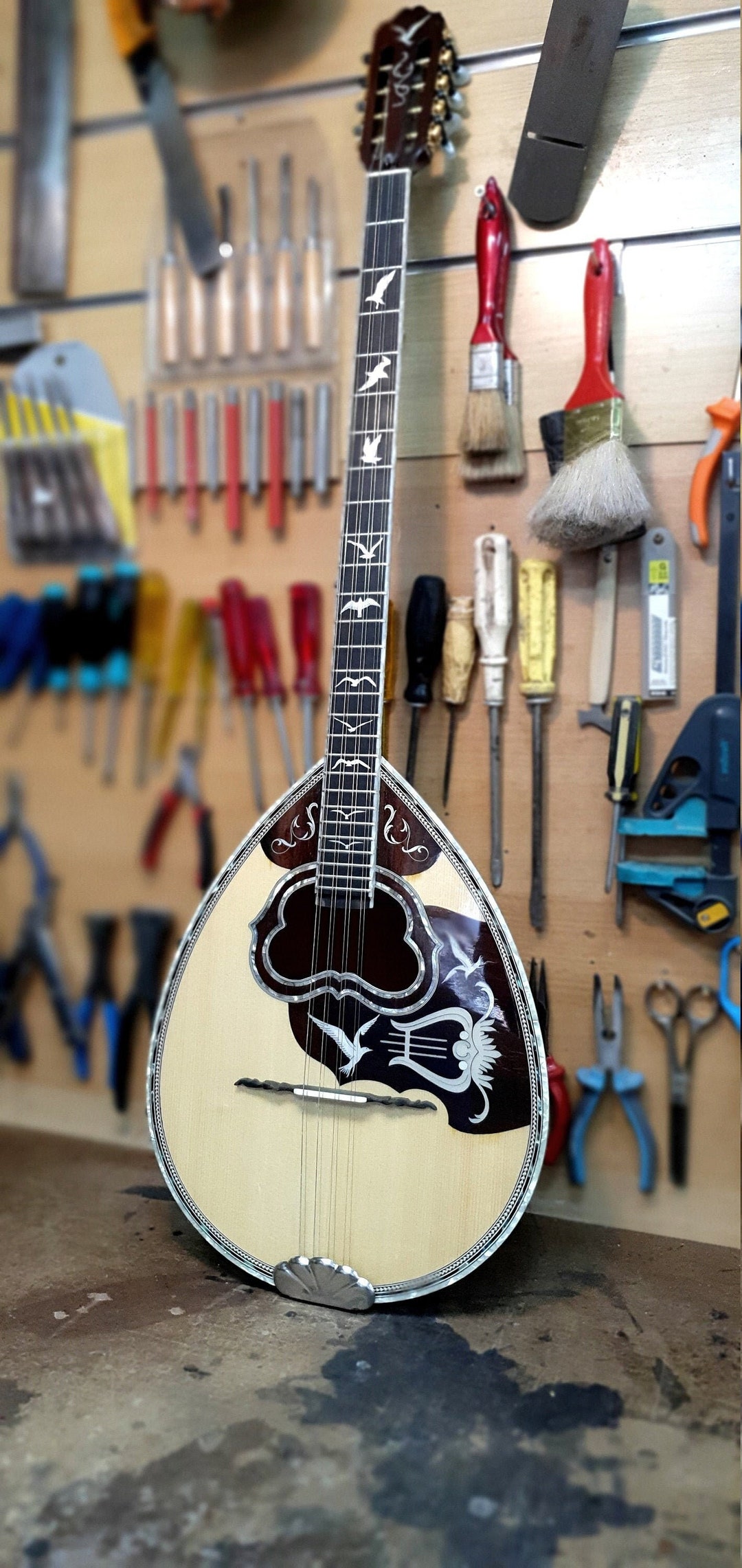 Custom 8 String Bouzouki | Handmade Custom Designed Professional 8 ...