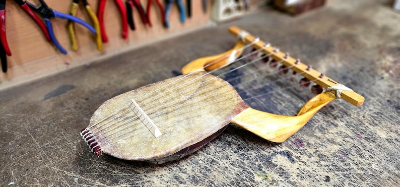 Ancient Greek Lyre | Handmade Ancient Greek Lyre of Apollo - Etsy