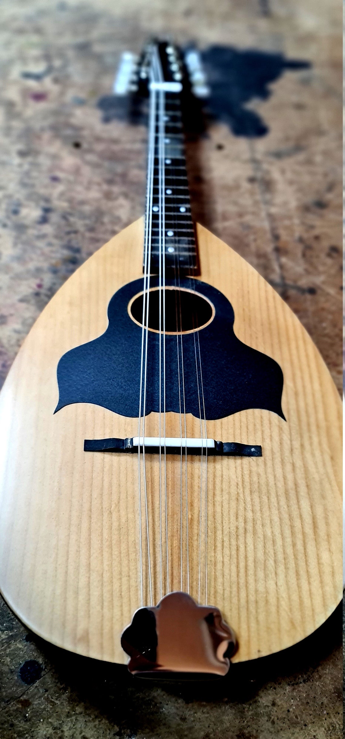 Original Mandolin Handmade Traditional Greek Flat Back - Etsy