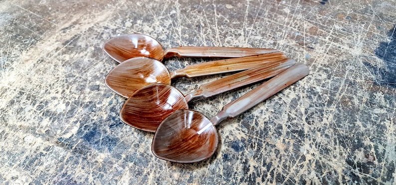 Spoons | Greek Long Plastic Spoons for Folklore Music - Etsy