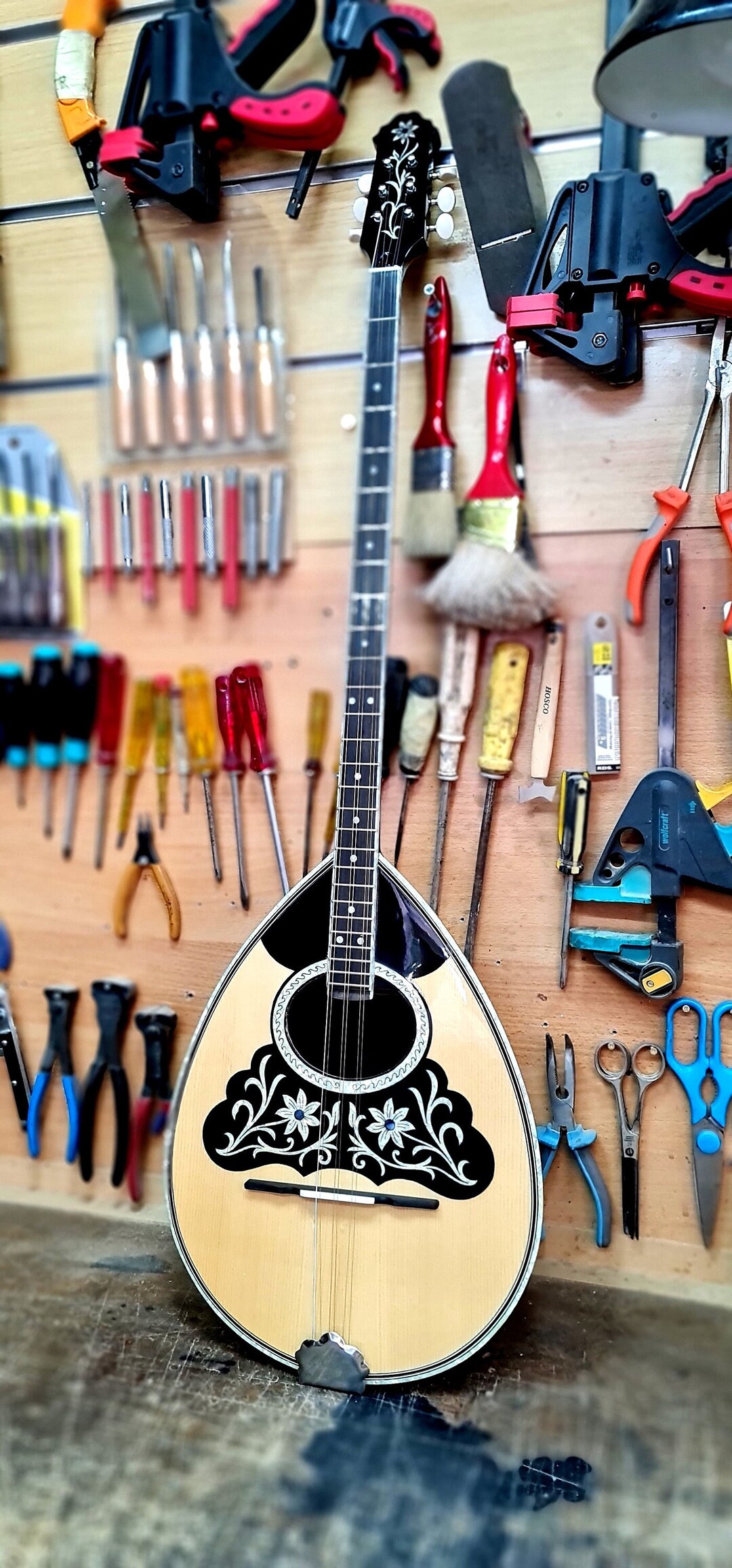 Professional 6 String Bouzouki Handmade Traditional 6 String Greek ...