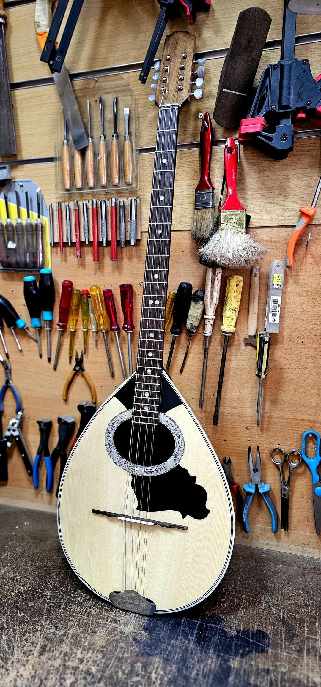 Authentic 8 String Bouzouki | Handmade Traditional 8 String Greek Bouzouki - Etsy