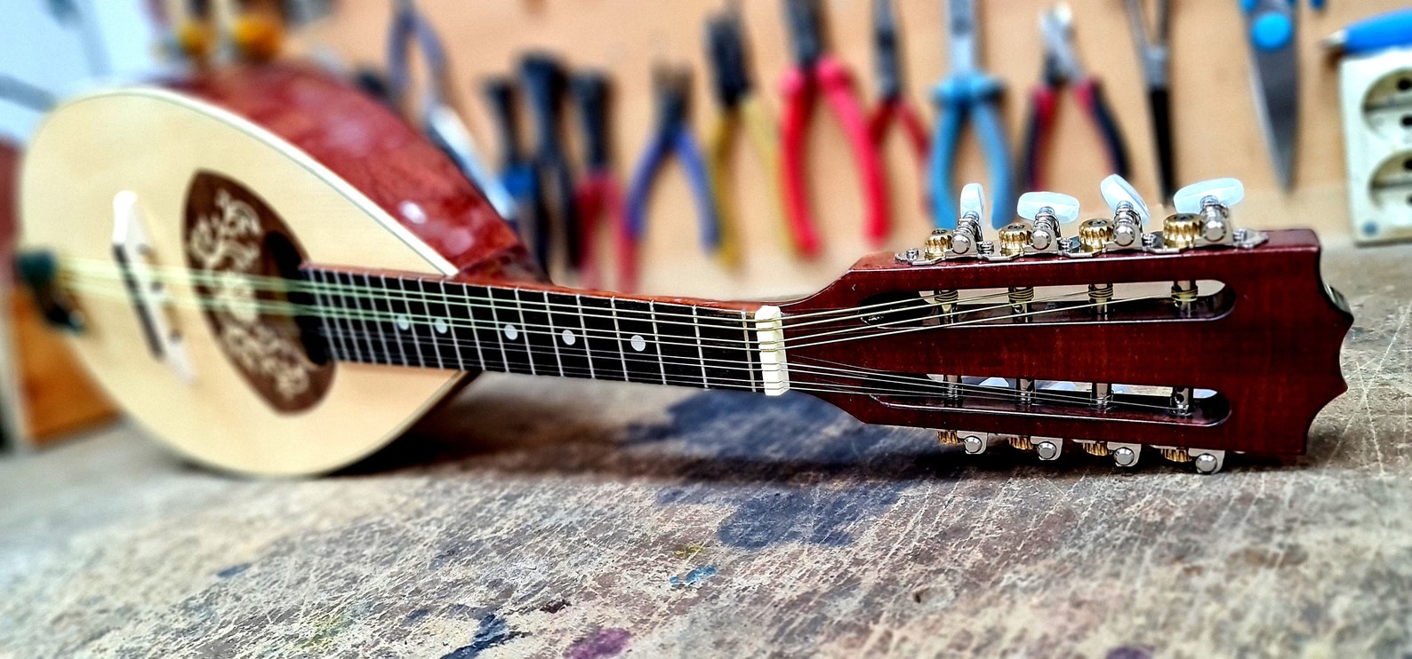 Classic Mandolin Handmade Traditional Greek Flat Back - Etsy