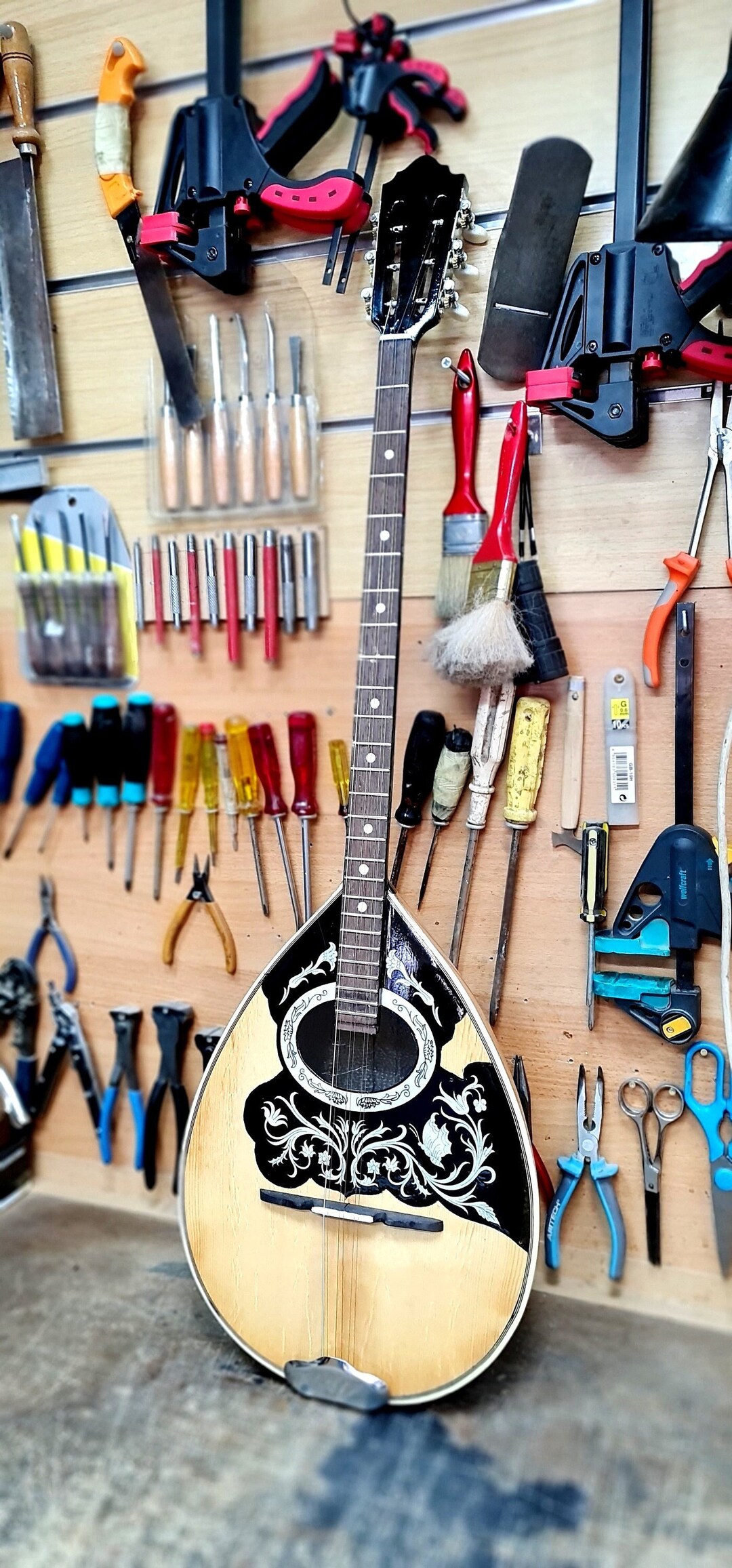 Original 6 String Bouzouki Handmade Traditional 6 String Greek Bouzouki ...