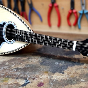Classic Mandolin Handmade Traditional Greek Round Back Mandolin - Etsy