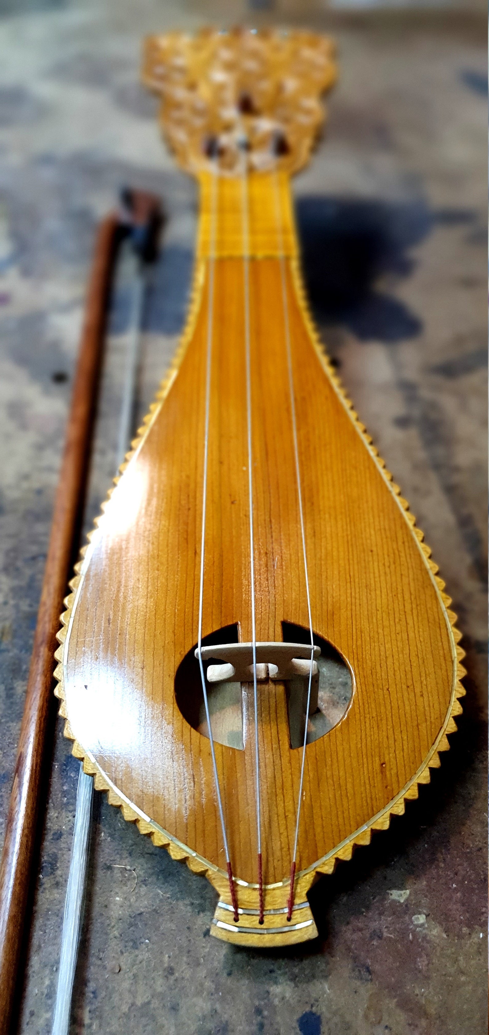Historic Cretan Lyra | Antiquity Copy Traditional Lyra From Crete From ...