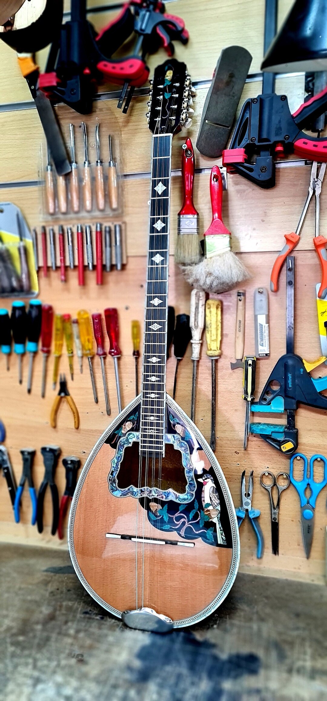 Custrom 8 String Bouzouki | Handmade Custom Premium Quality ...