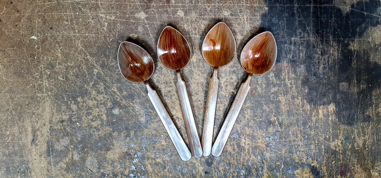 Spoons | Greek Long Plastic Spoons for Folklore Music - Etsy