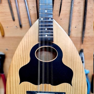 Original Mandolin | Handmade Traditional Greek Flat Back Mandolin - Etsy