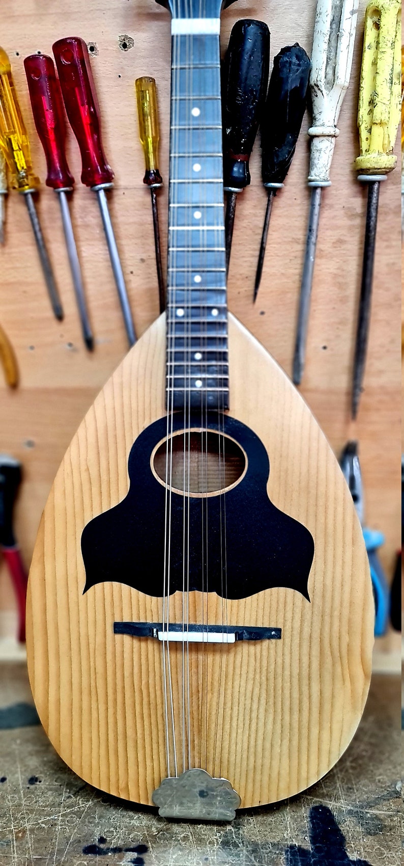 Original Mandolin Handmade Traditional Greek Flat Back - Etsy