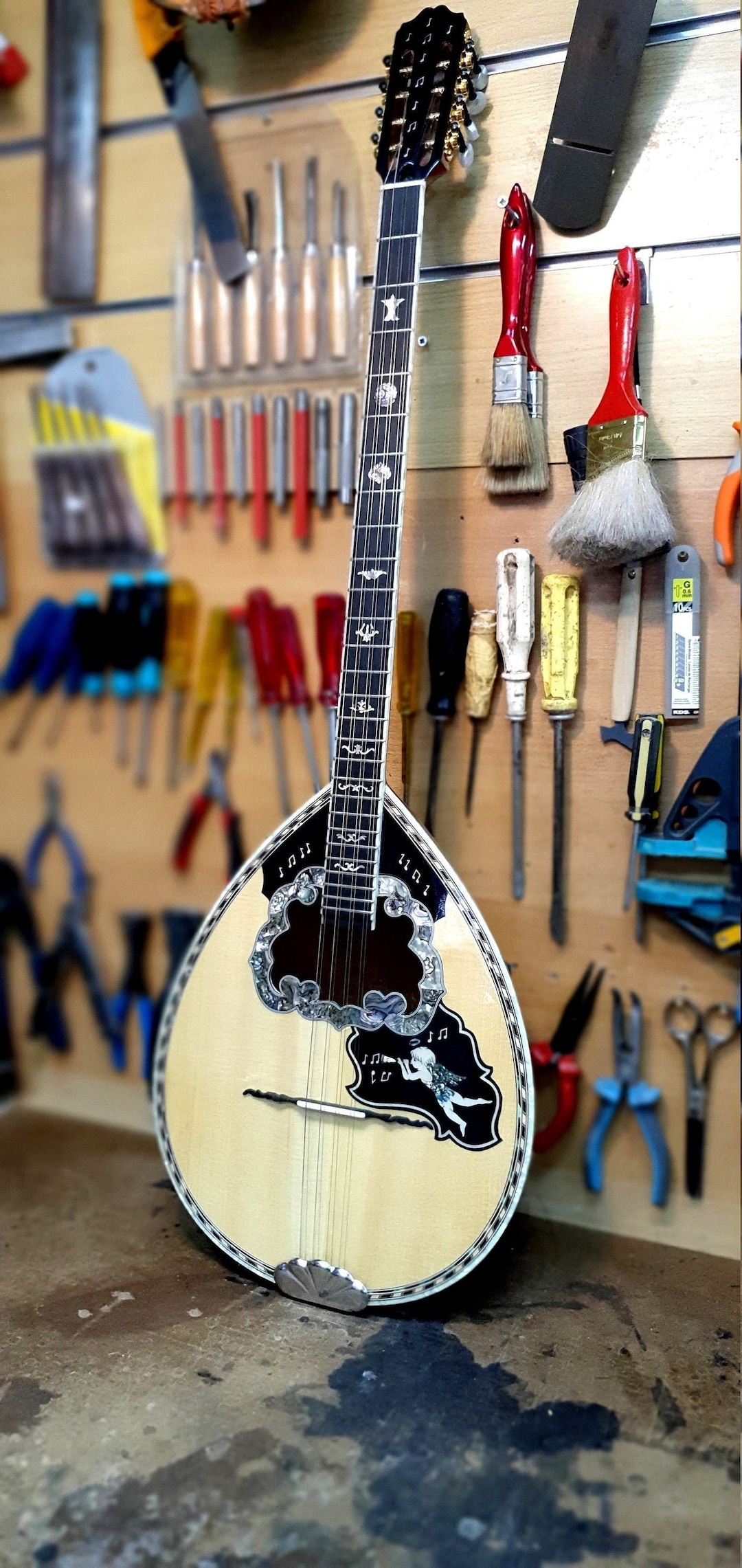 Custom 8 String Bouzouki | Handmade Custom Designed Professional 8 ...