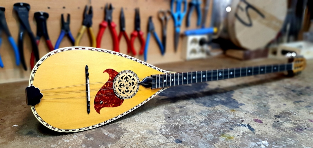 Custom Tzouras | Handmade Unique Design Professional 6 String Solid ...