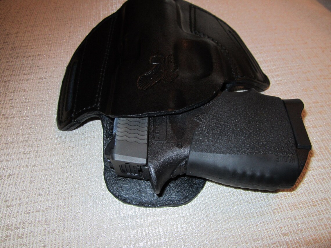 DIAMONDBACK DB9 formed leather pancake holster Owb belt | Etsy