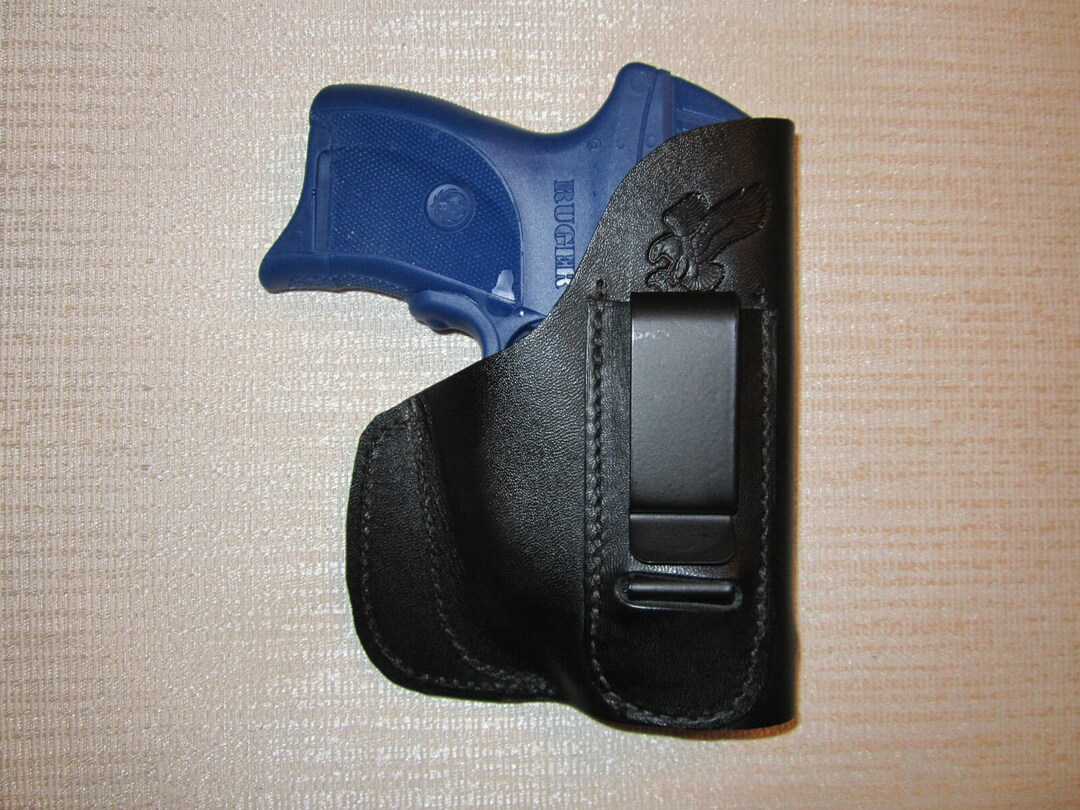 Ruger Lc9 With Laser,kahr Pm, Cm and Cw, Iwb & Pocket Leather Holster, Right Hand - Etsy