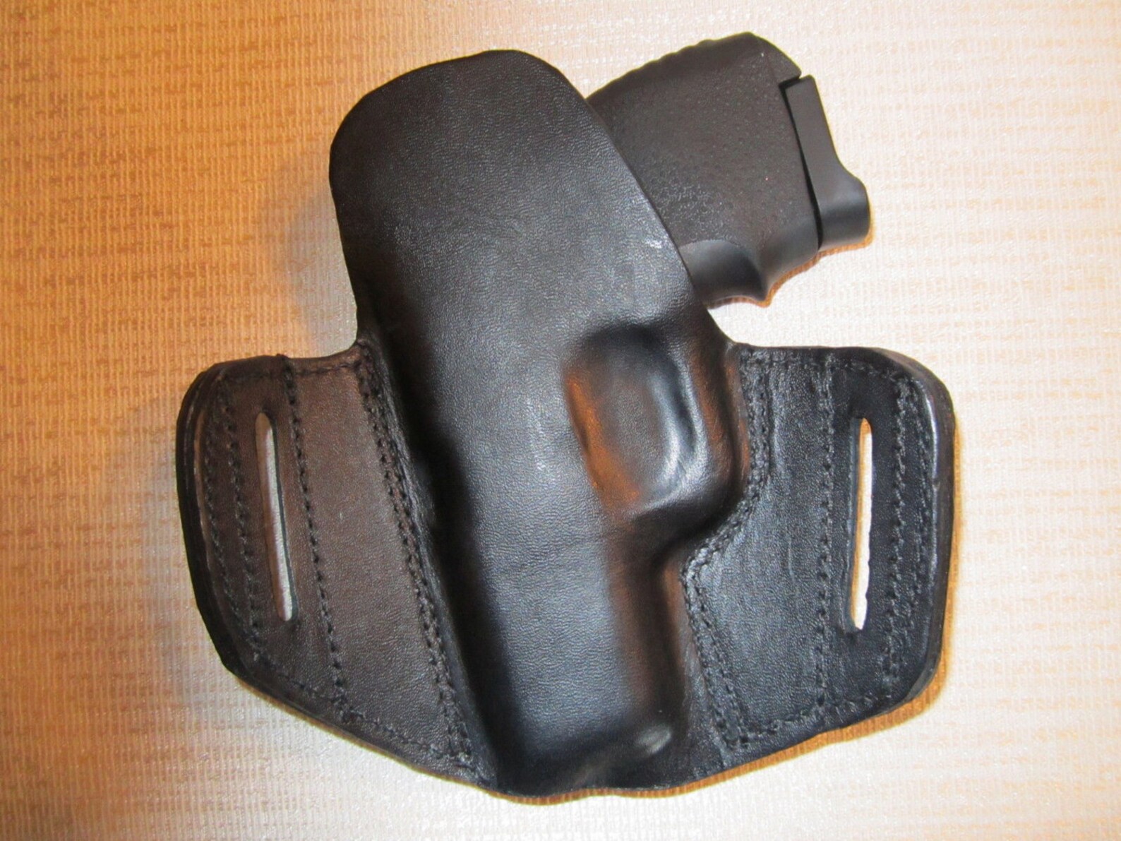 DIAMONDBACK DB9 formed leather pancake holster Owb belt | Etsy