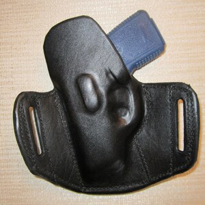 KAHR P380 & CW 380 Formed Leather Pancake Holster, Owb Belt Holster, Right Hand - Etsy