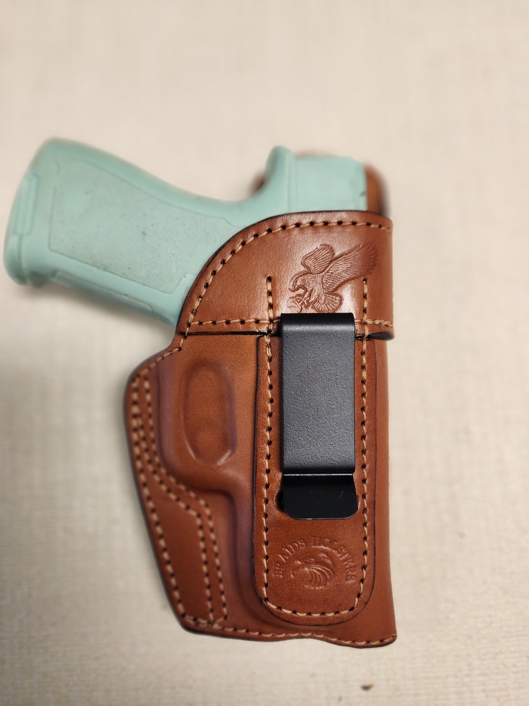 Fits PSA Dagger Micro Formed BROWN Leather Iwb Holster With Body Shield ...