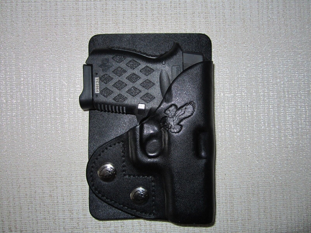 Diamondback DB9 LEFT HAND Leather Wallet or Pocket Gun Holster for Db9 ...