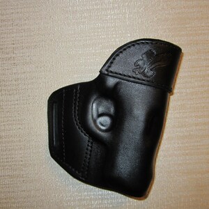 KIMBER SOLO CARRY 9MM Formed Leather Belt Holster, Right Hand - Etsy