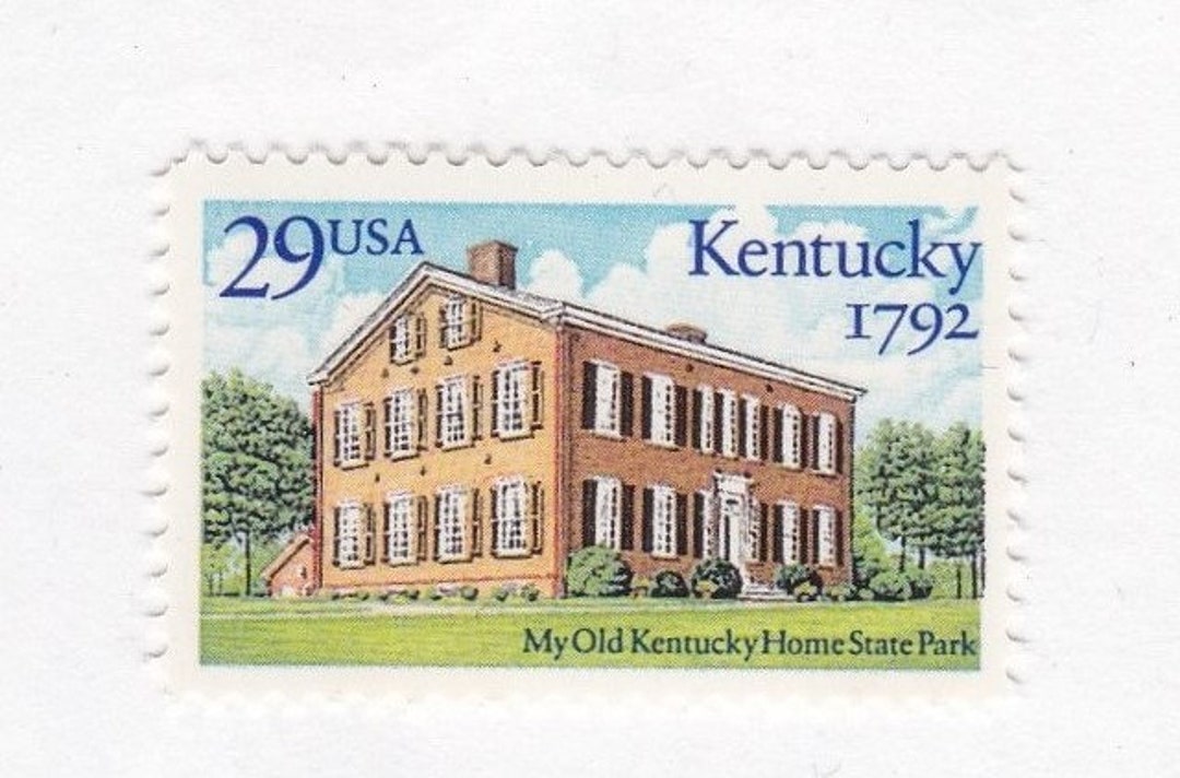 Kentucky Statehood 29c Unused Vintage 1992 Postage Stamps for Mailing ...