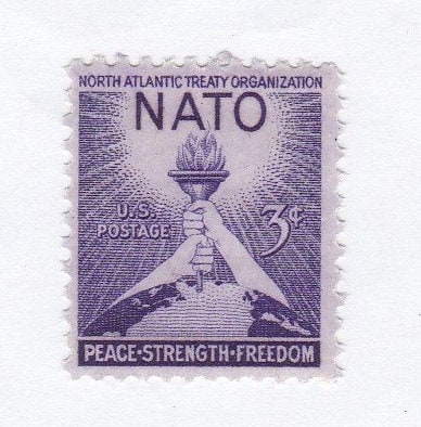 NATO 3c Unused Vintage 1952 Postage Stamps for Mailing - Collecting ...