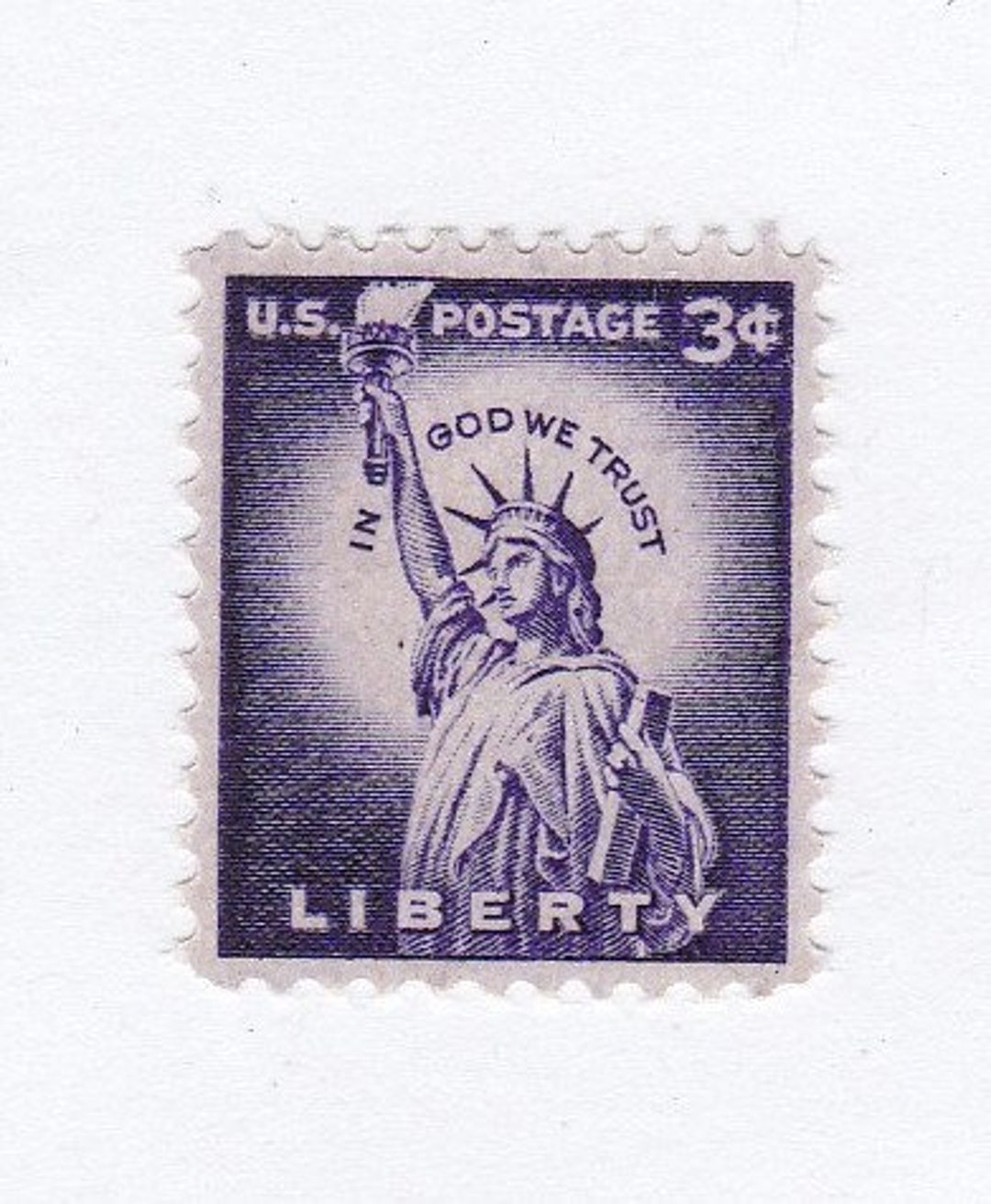 Statue of Liberty 3c Unused Vintage 1959 Postage Stamps for Mailing ...
