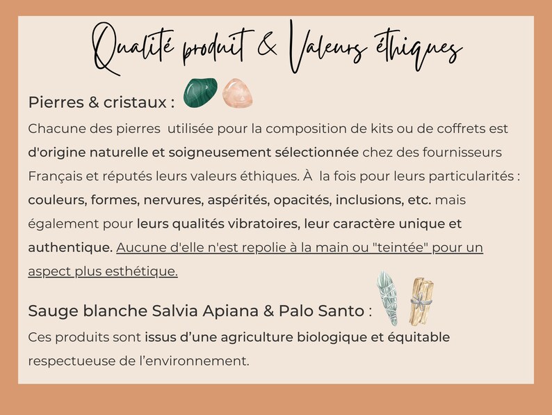 Harmony Ritual Kit Healing Stone Box Lithotherapy Crystal - Etsy