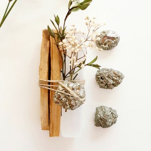 Energy Cleansing Ritual Kit, Palo Santo Fumigation Kit, Selenite ...