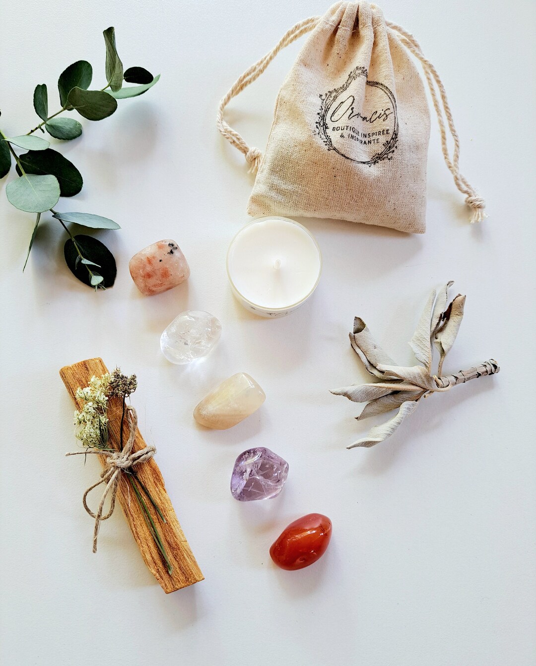 Fertility Stone Kit, Set of 4 Fertility Stones, Natural Moonstone ...