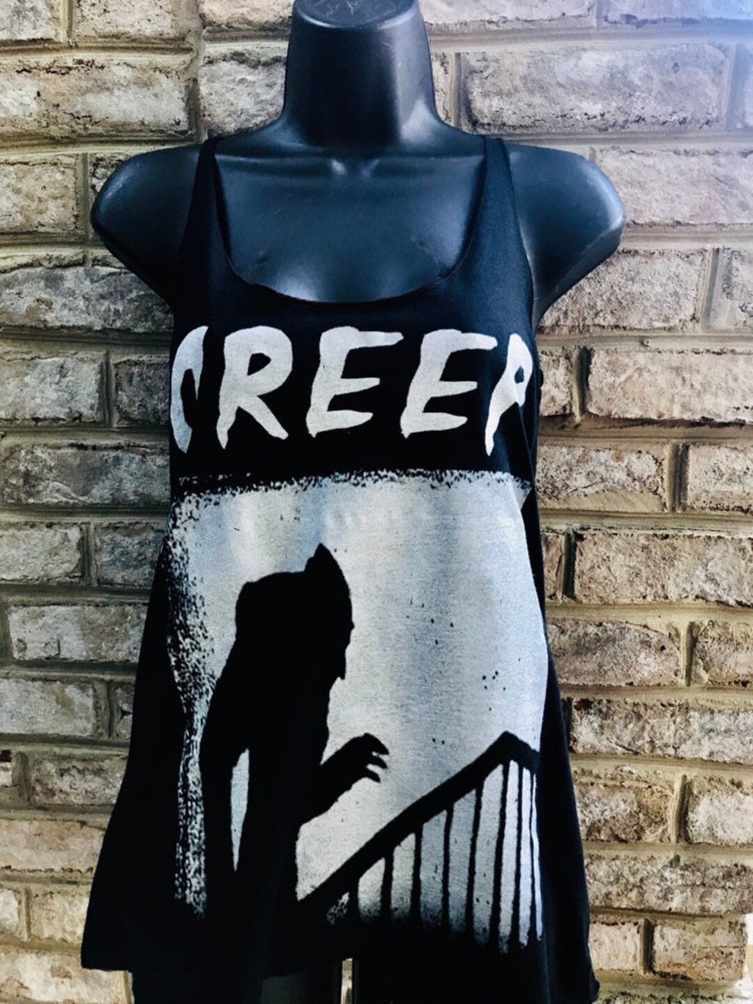CREEP Women’s Tank - Nosferatu - Etsy