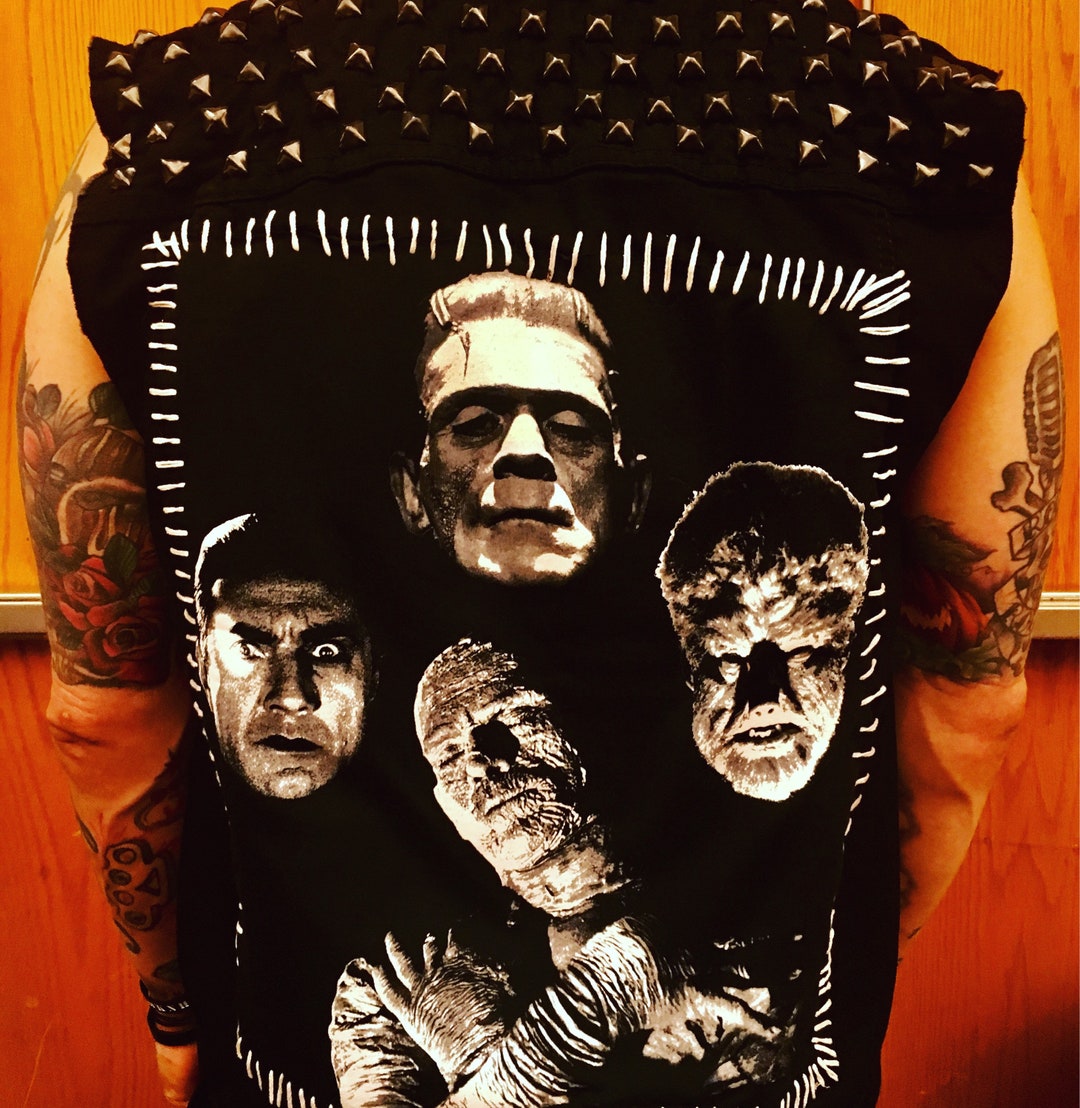 Horror Band Vest - Etsy