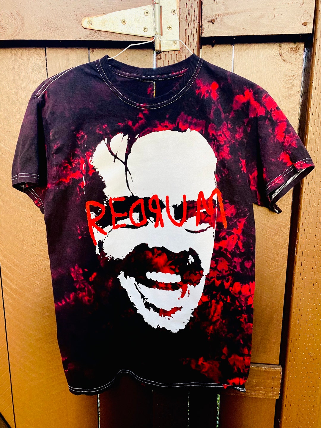 REDRUM “soaked in Blood” Tee - the Shining - Jack Torrance - Etsy