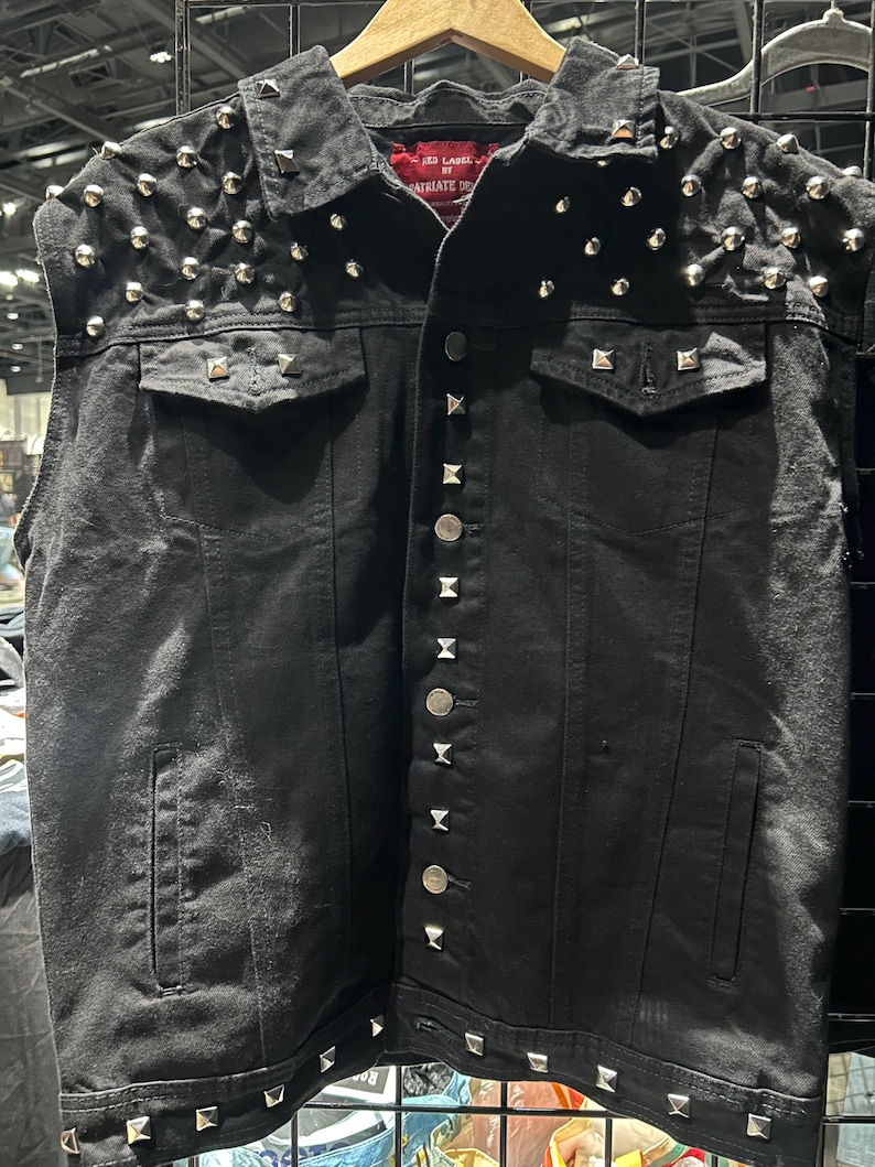 Motörhead Custom Denim Vest - Etsy