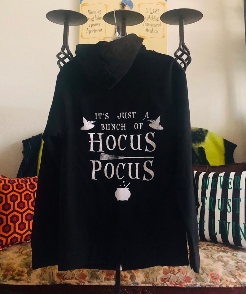 Hocus Pocus Zip up Hoodie - Etsy