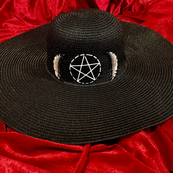 Gothic Sun Hat - Etsy