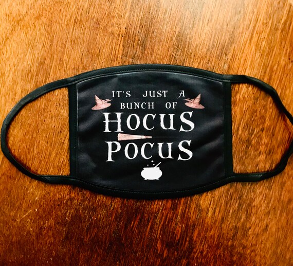 Hocus Pocus Face Mask | Etsy