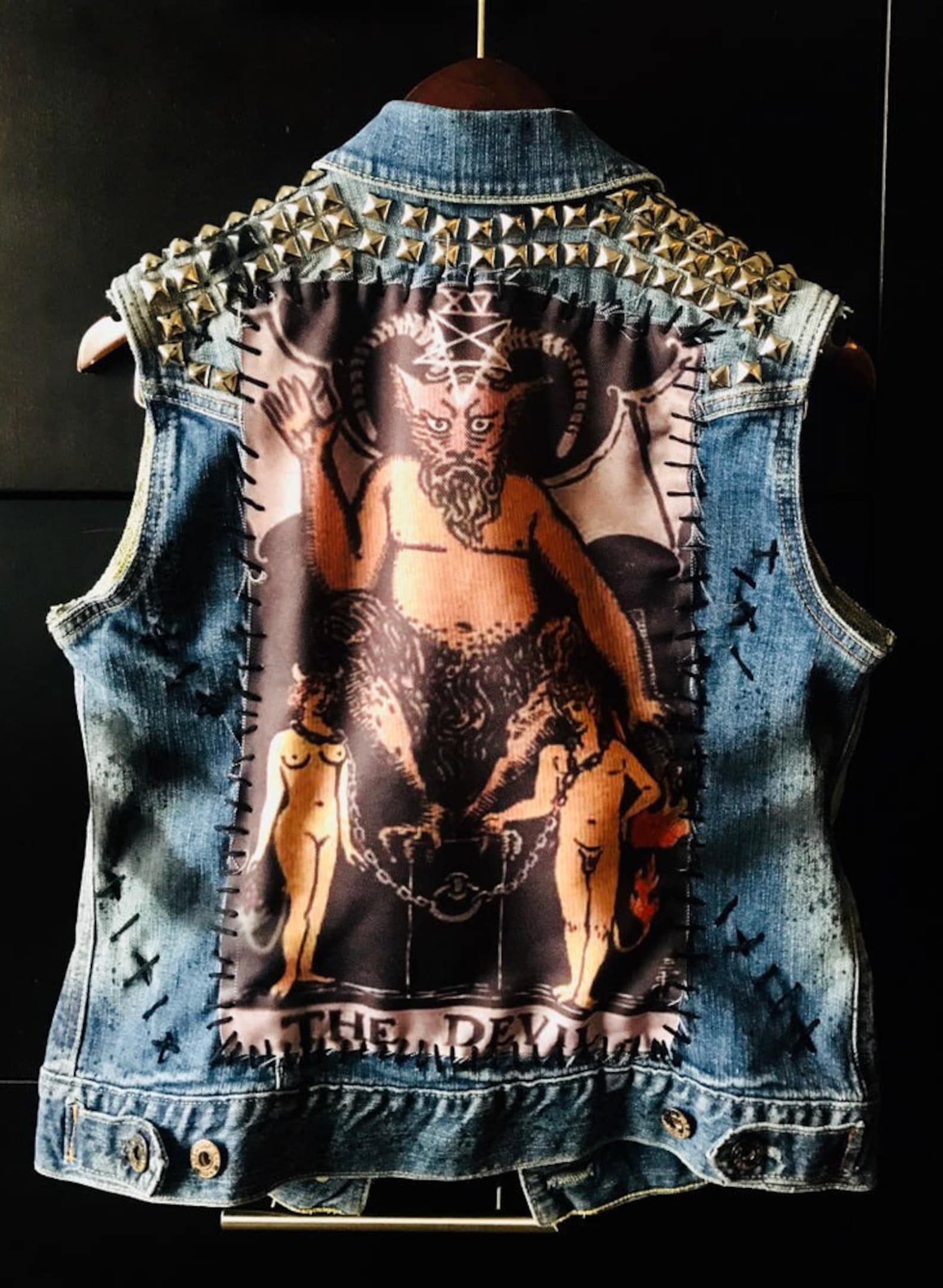 Devil Vest | Etsy