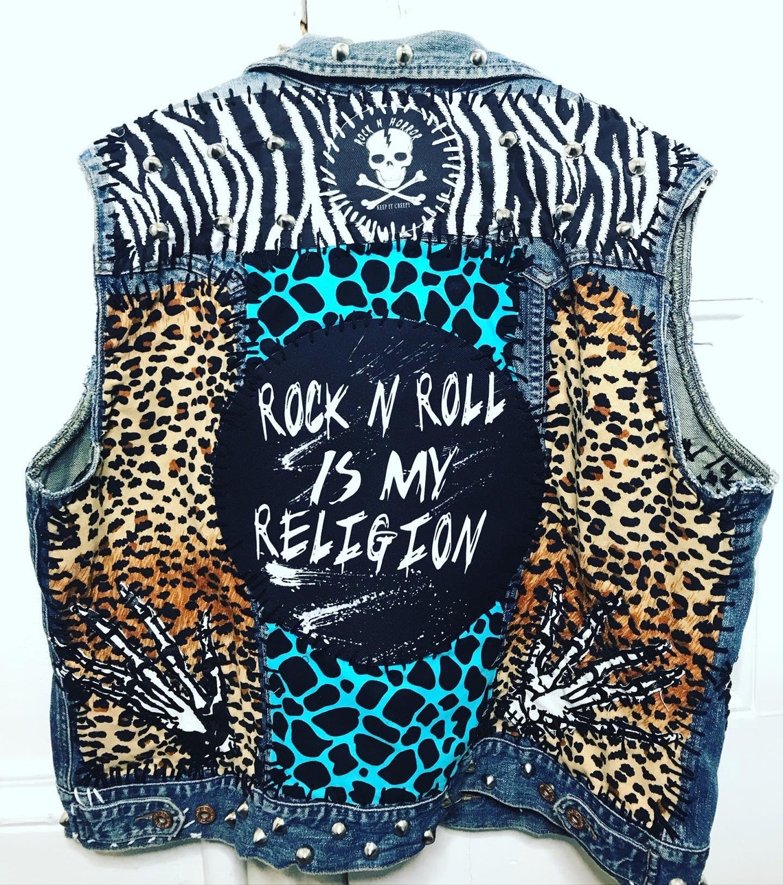 Rock N Roll Vest - Etsy