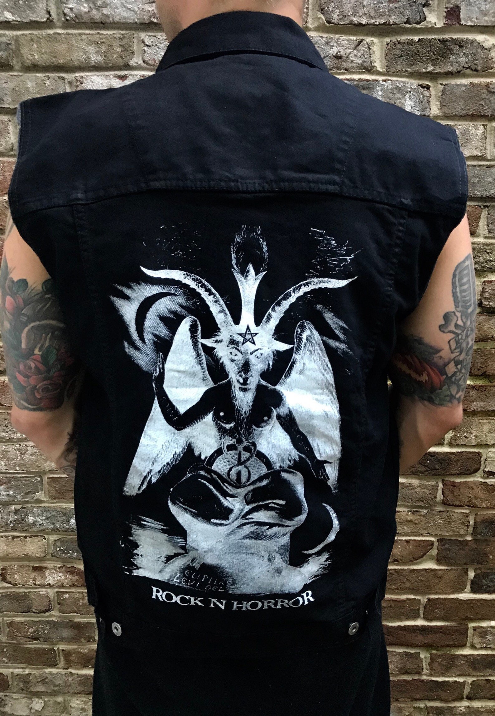 Baphomet Vest - Etsy