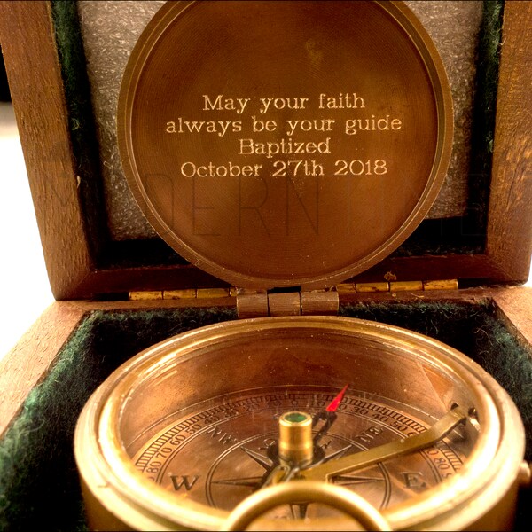 Wooden Compass - Etsy