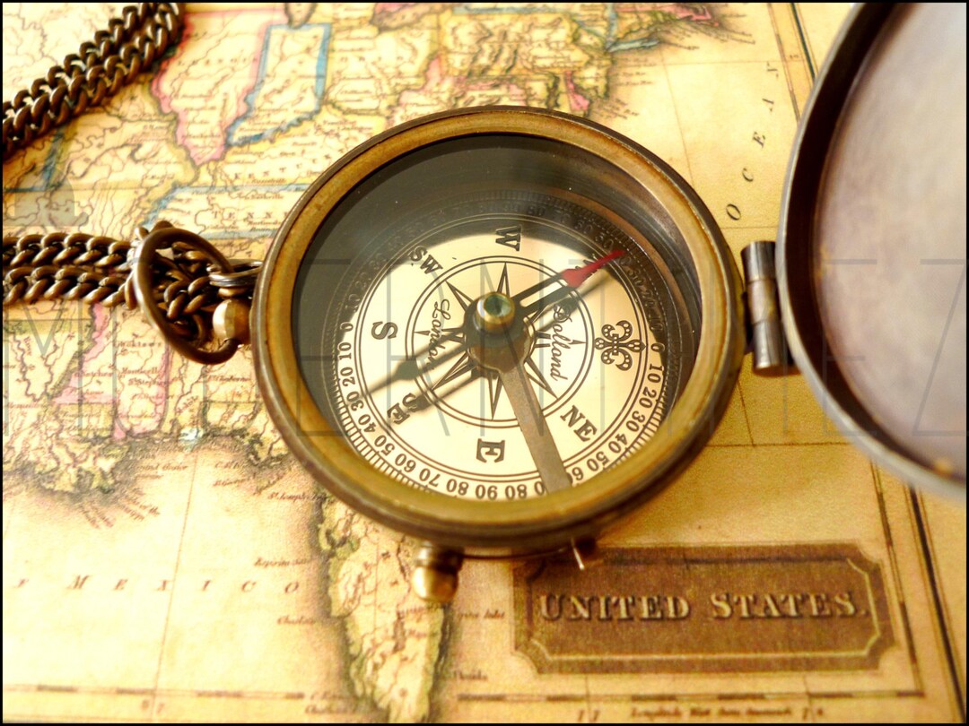 Compass, Personalized Engraved Compass, Wedding Gift, Anniversary Gift ...