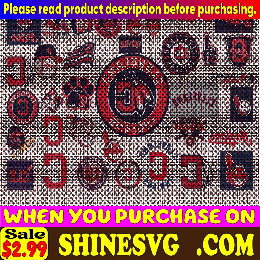 Cleveland-indians Baseball Team Svg, Cleveland-indians Svg, Bundle 35 ...