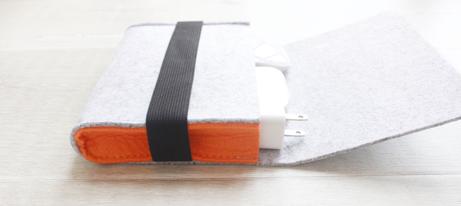 Felt Charger Cable, Power Cord Case, USB Storage Bag, Power Cord Bag ...