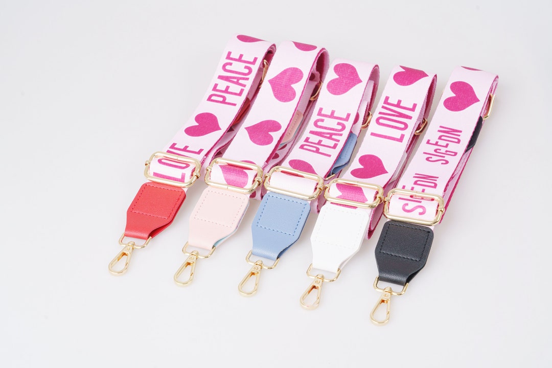 LOVE PEACE Shoulder Strap Changeable Straps, Crossbody Bag strap ...