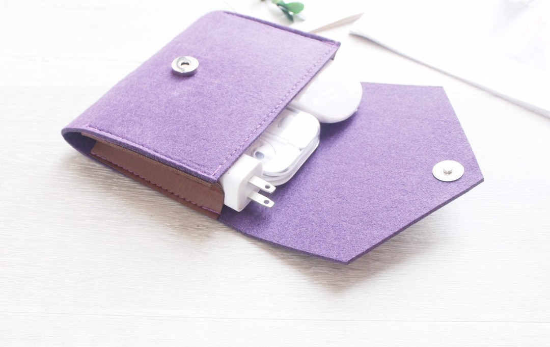 Felt Charger Cable, Power Cord Case, USB Storage Bag, Power Cord Bag ...