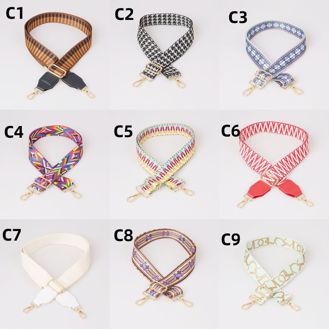 Colorful Shoulder Strap Boho Purse Strap, Changeable Strap for ...