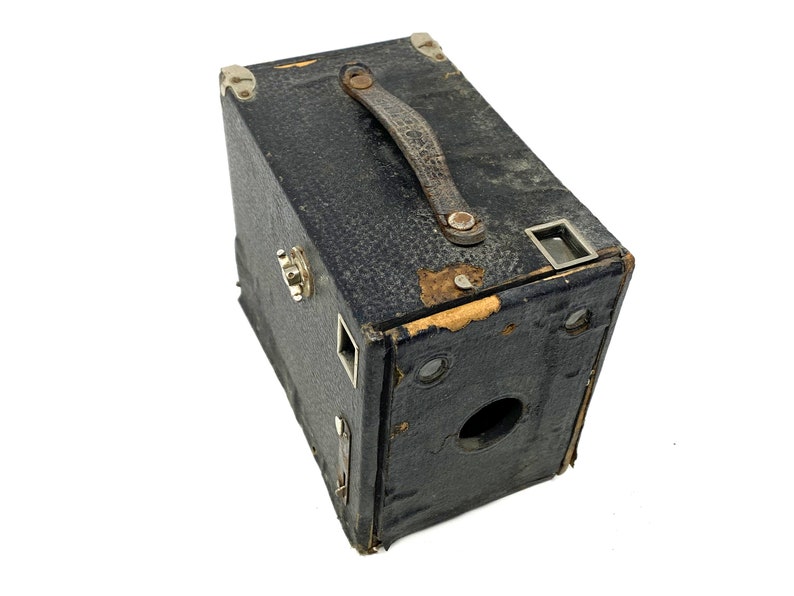 1900's Eastman Kodak 2 Brownie Black Box Camera, Antique Camera 1900s ...