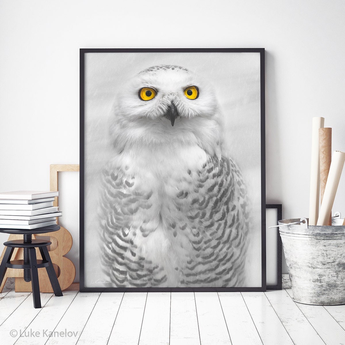 Snowy Owl Photography Print, Bird Poster, Owl Art, Fine Art, Wall Decor ...