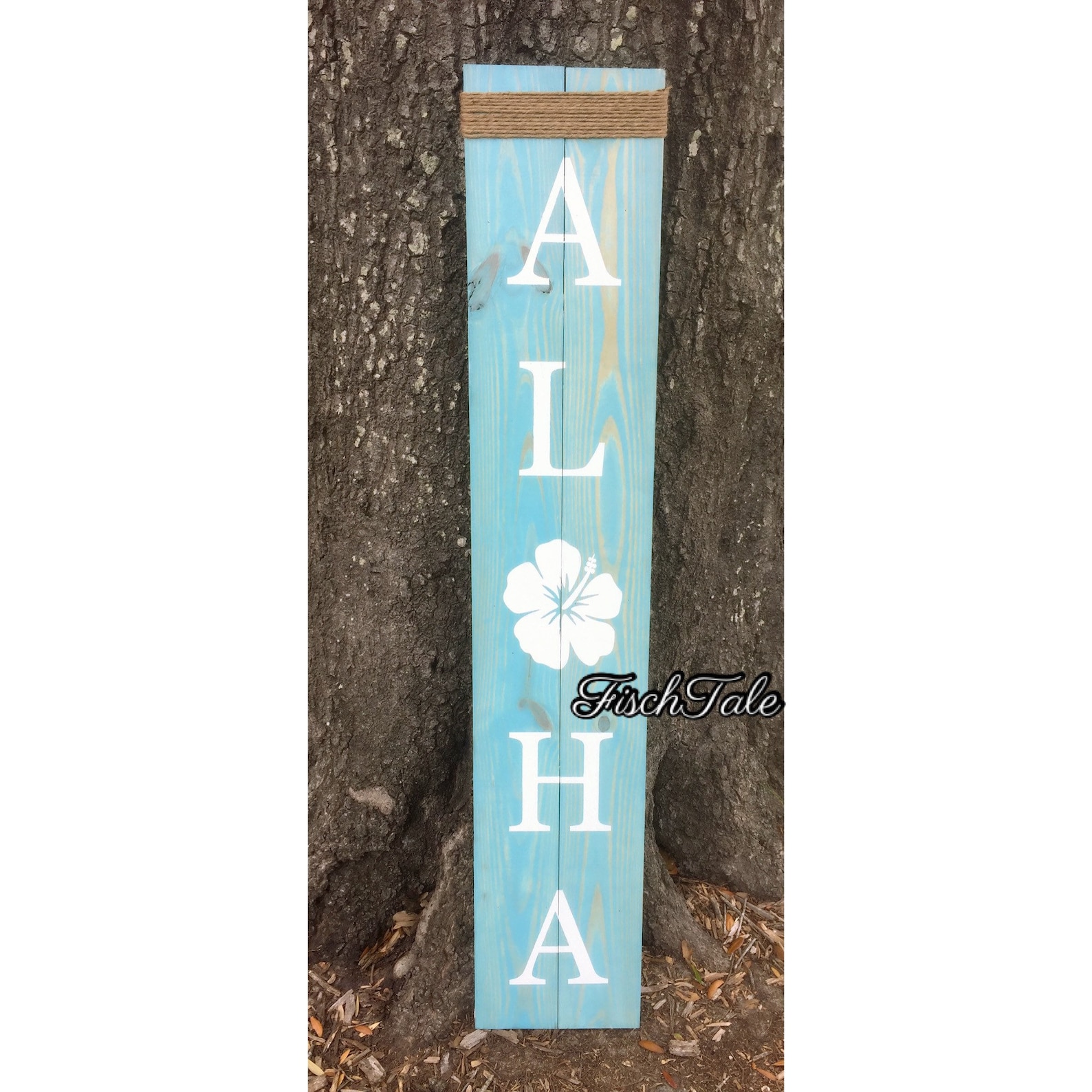 Large Welcome Shutter Style Sign With Aloha Any Symbol Aloha | Etsy