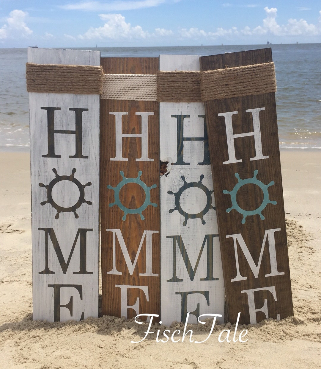 Helm Home Sign - Captain's Wheel Home Sign - Helm Sign - Home Sign With ...